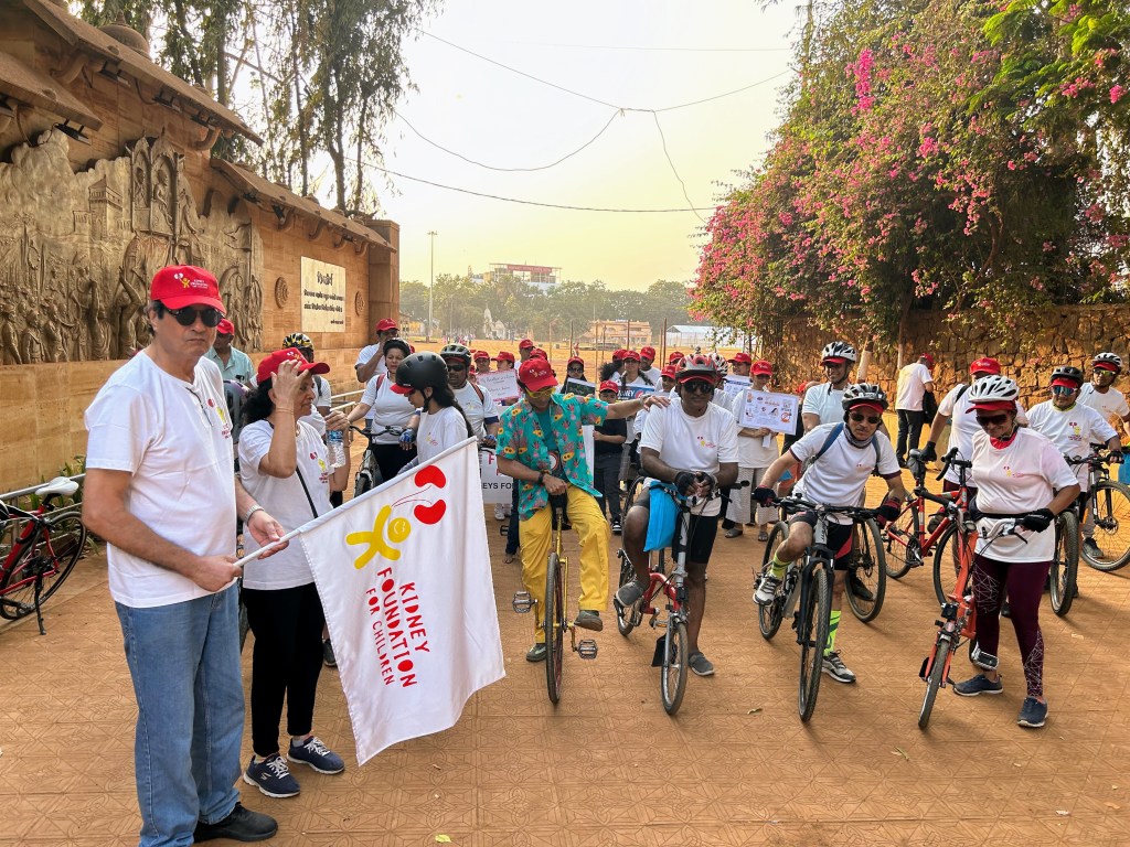 A CYCLE RALLY BY KIDNEY FOUNDATION FOR CHILDREN - Pedal and Tring Tring